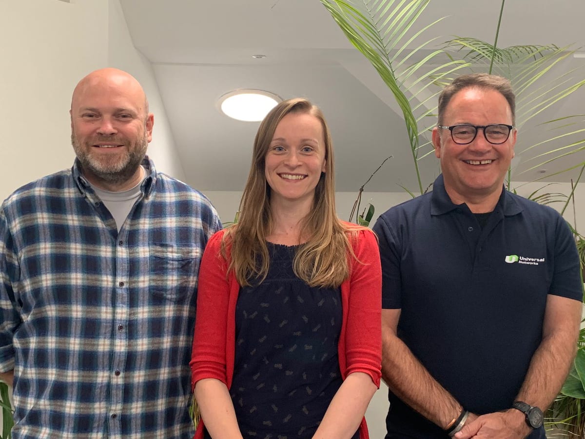 Three new team members - Universal Networks