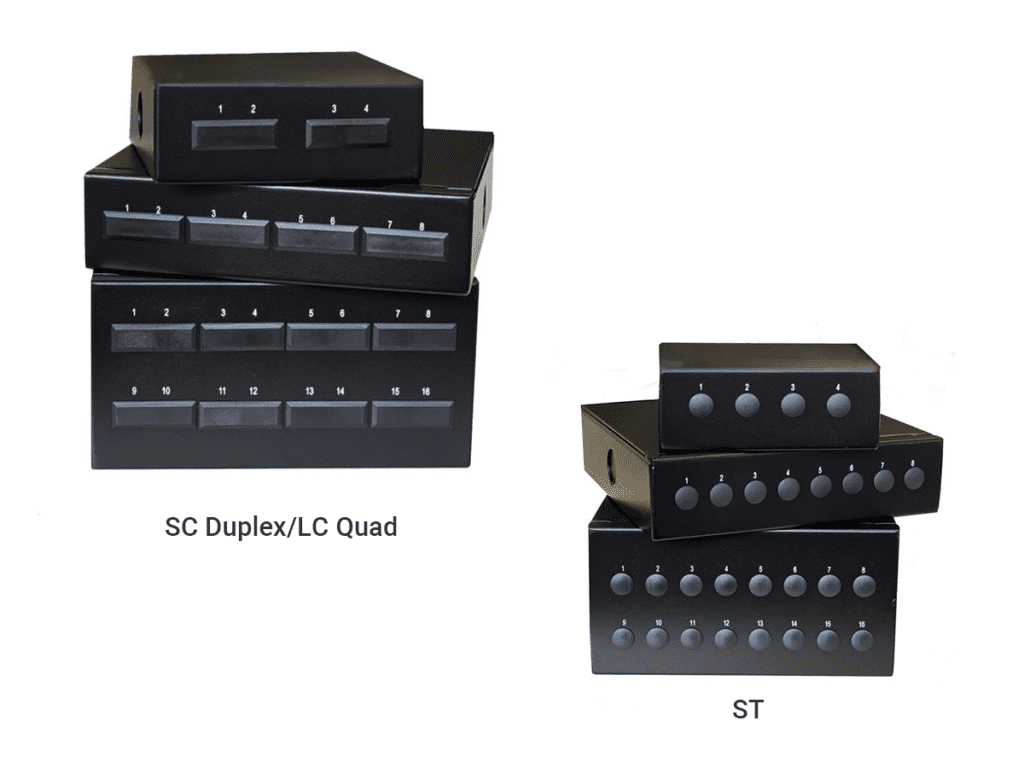 LC/ST/SC Fibre Wall Mount Breakout Box